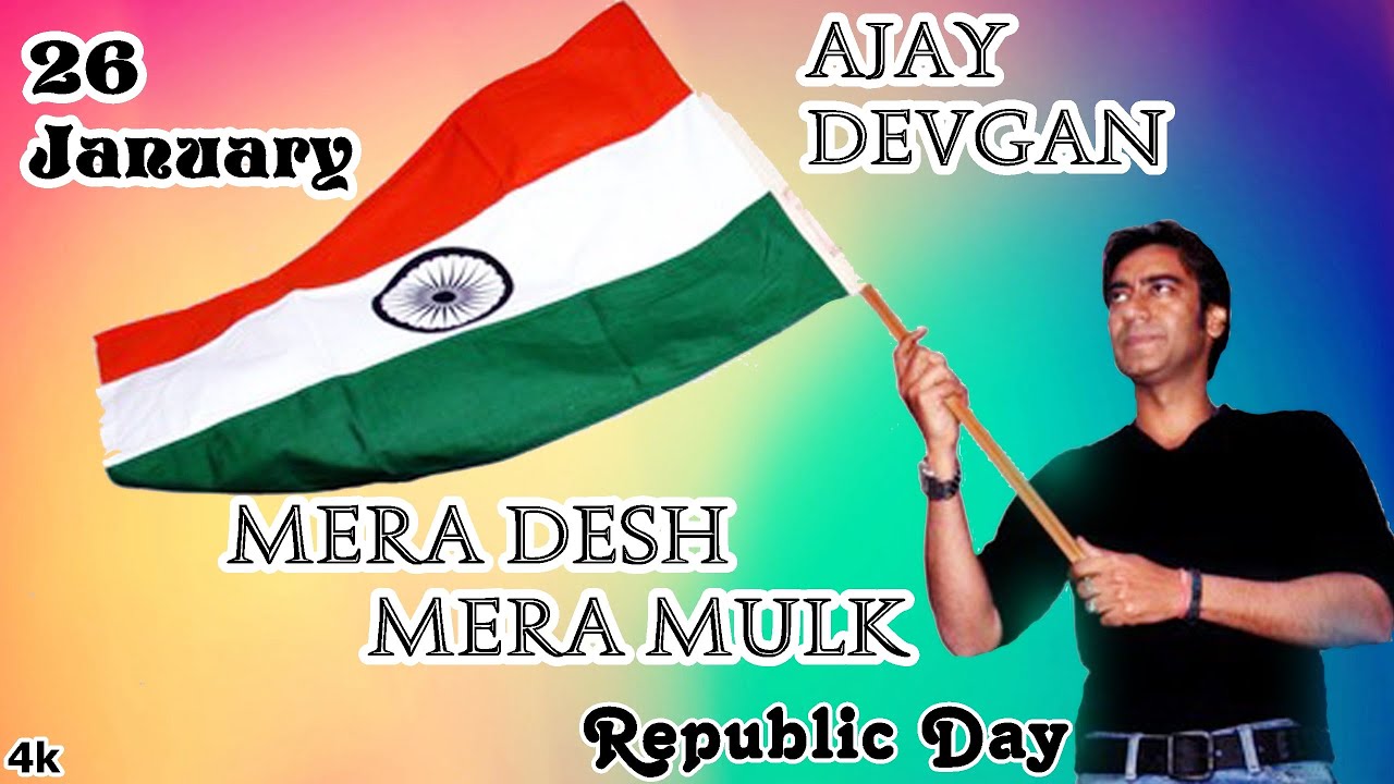 Mera Desh Mera Mulk - Ajay Devgan | Republic Day & Desh Bhakti | Sonali ...