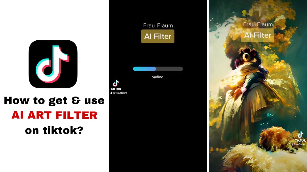 How to get AI ART filter on tiktok? How to use AI ART filter on tiktok ...