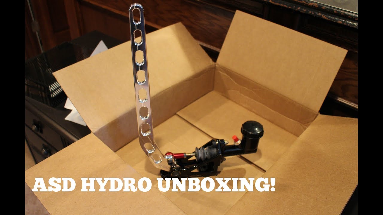 ASD Motorsports Hydro E-Brake Unboxing - YouTube