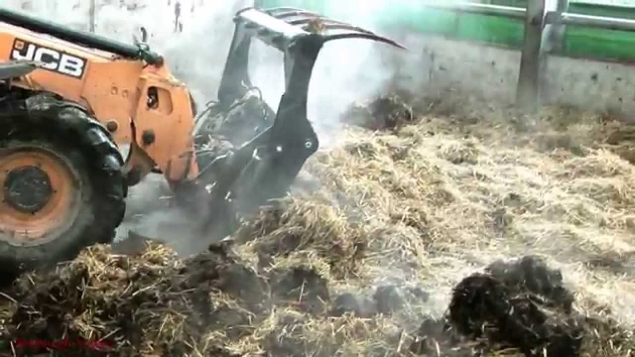 Busy Farm (2) - Mucking out Dry Cows. - YouTube