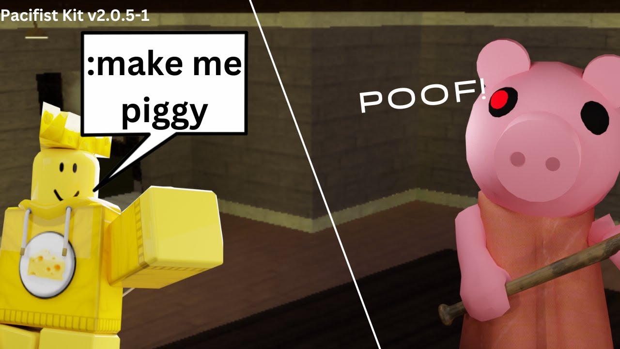 Become Piggy Morph Pacifist Kit Addon | Roblox Studio Tutorial - YouTube