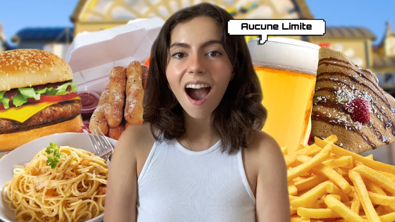 JE MANGE CE QUE JE VEUX PENDANT 48H ( à EUROPAPARK ) - YouTube