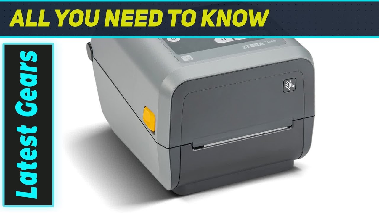 ZEBRA ZD421: The Smartest Label Printer for Any Workspace - YouTube