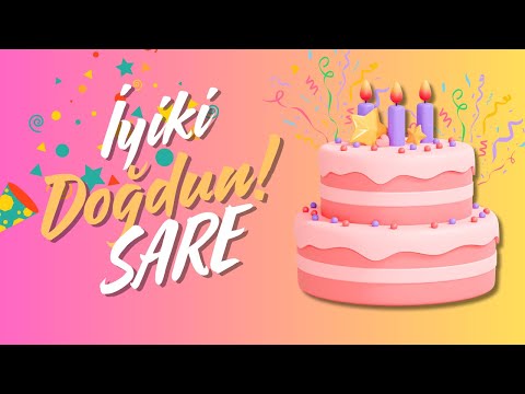 İyi ki Doğdun SARE - #doğumgünü