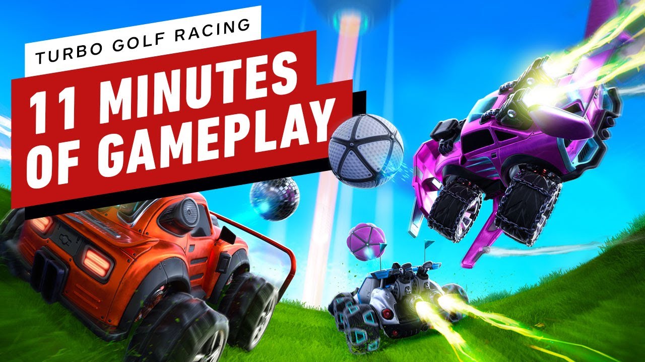 Turbo Golf Racing - 11 Minutes of Gameplay - YouTube