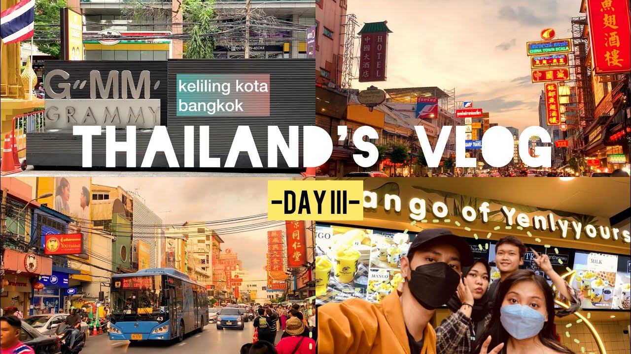 BANGKOK VLOG 🇹🇭 | Visiting GMMTV, Trying Mango Sticky Rice & Fried ...