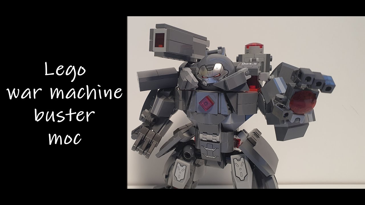 Lego war machine buster moc+Lego asmr | 레고 워머신 버스터 창작 [Gleam Brick ...