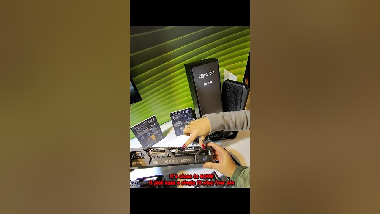 Hands ON AMD & NV New Graphics Cards! #viralshort #viralvideo #video #nvidia #gpu #lasvegas # ...