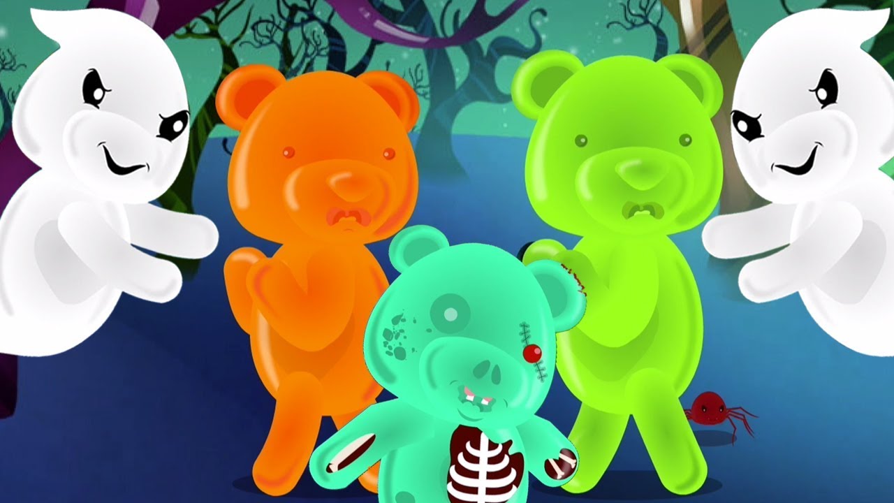 nuit d'halloween | Halloween Night | Jelly Bears Française | Songs For ...