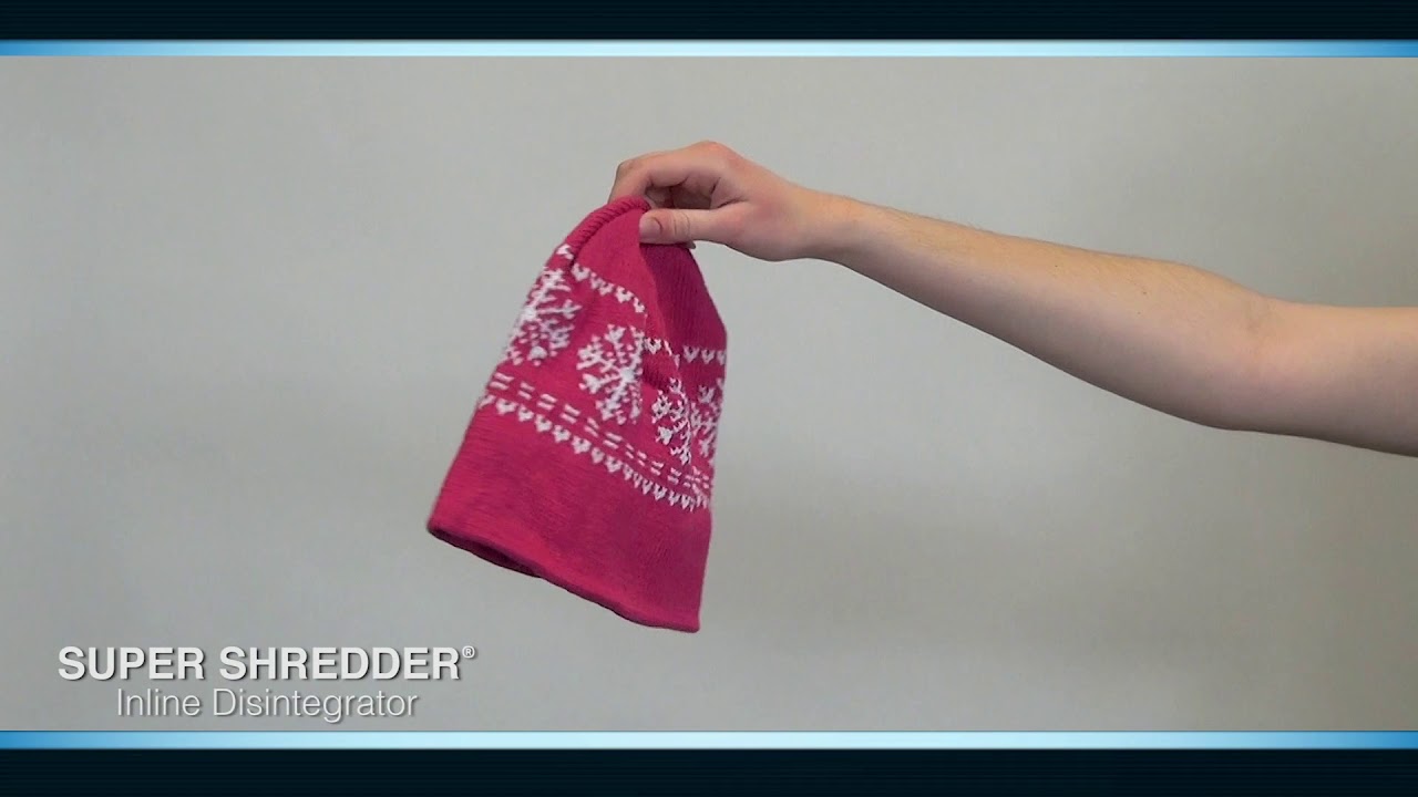 Super Shredder Inline Disintegrator 2020 - YouTube