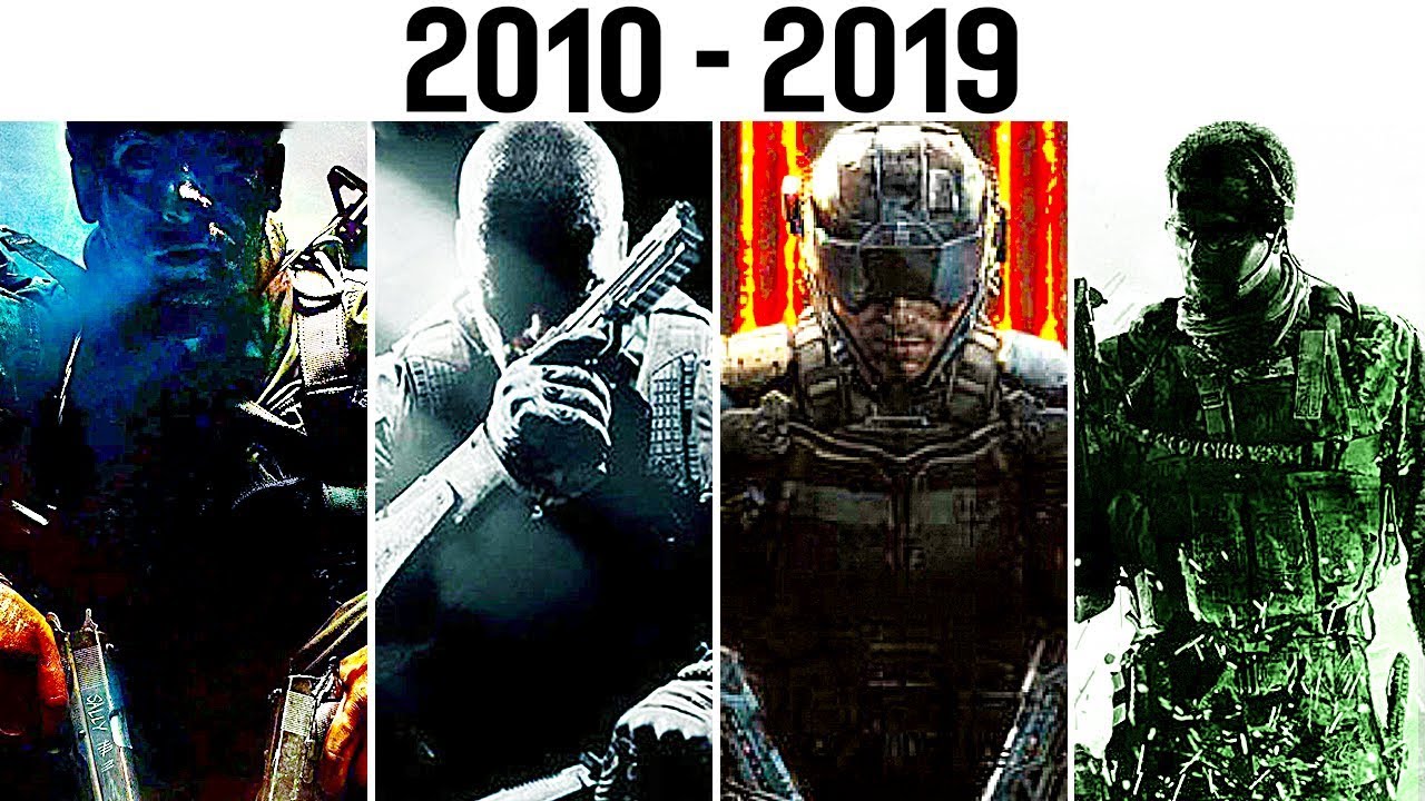 RANKING EVERY CALL OF DUTY GAME FROM WORST TO BEST! (2010-2019) - YouTube