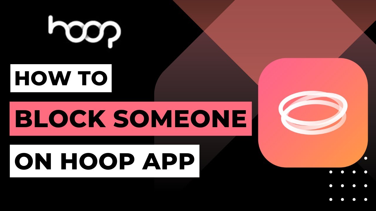 How to Block Someone on Hoop App | 2023 - YouTube