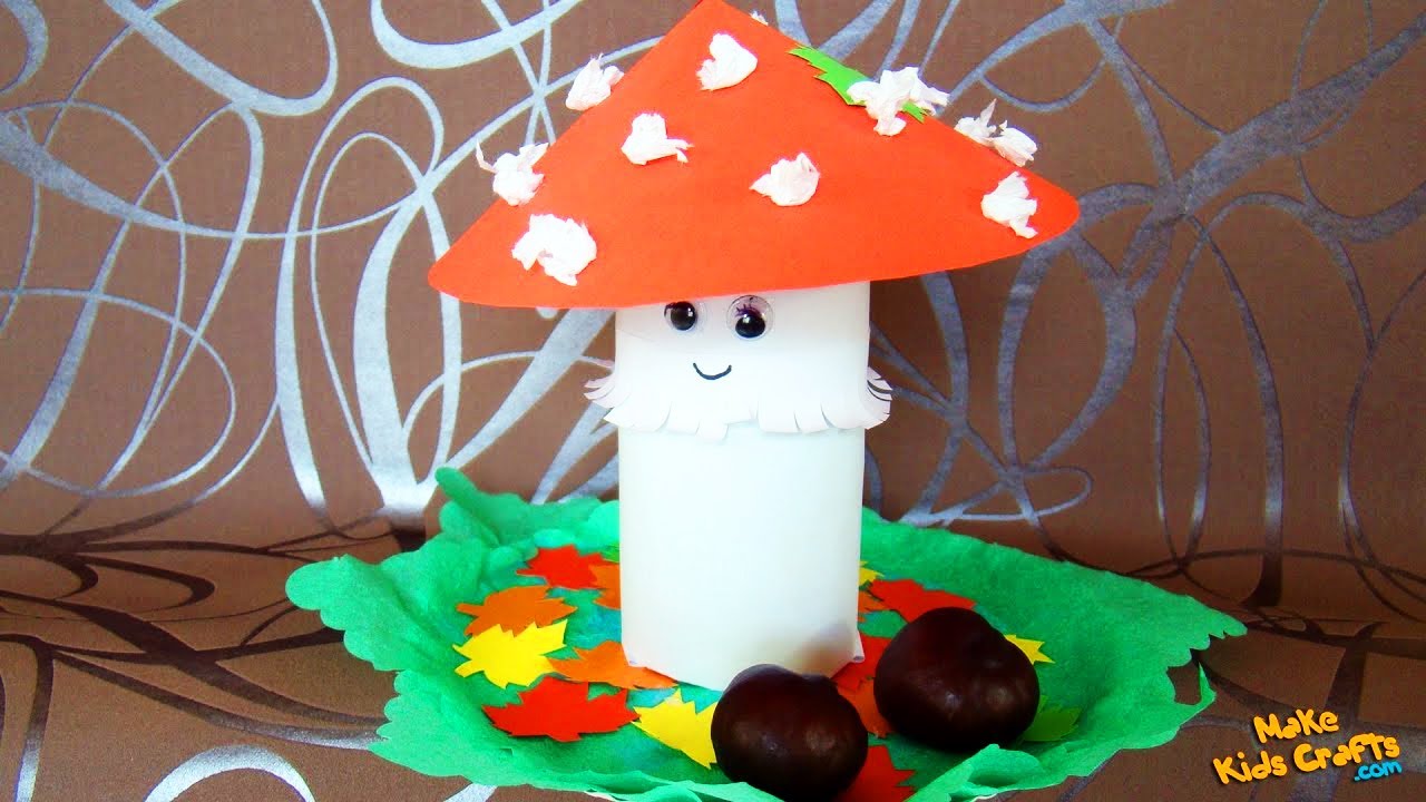 How to make Toadstool | Easy Crafts DIY - YouTube