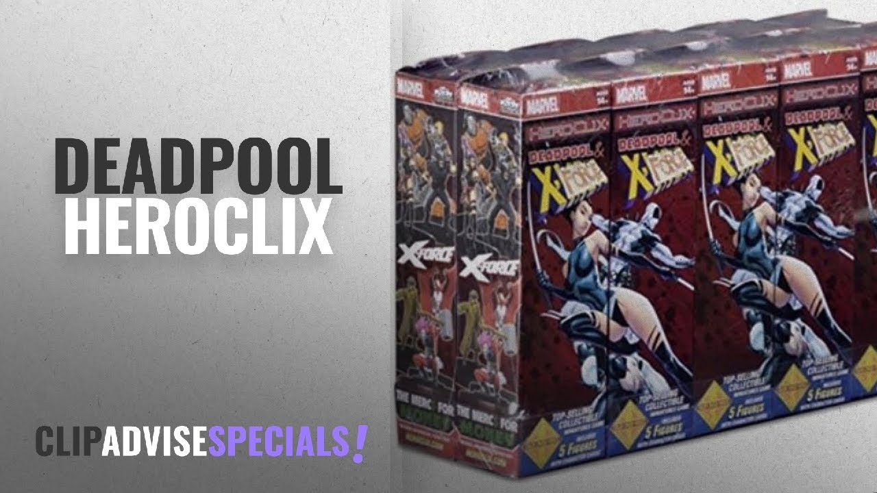 Top 10 Deadpool Heroclix [2018]: Marvel HeroClix: Deadpool and X-Force ...