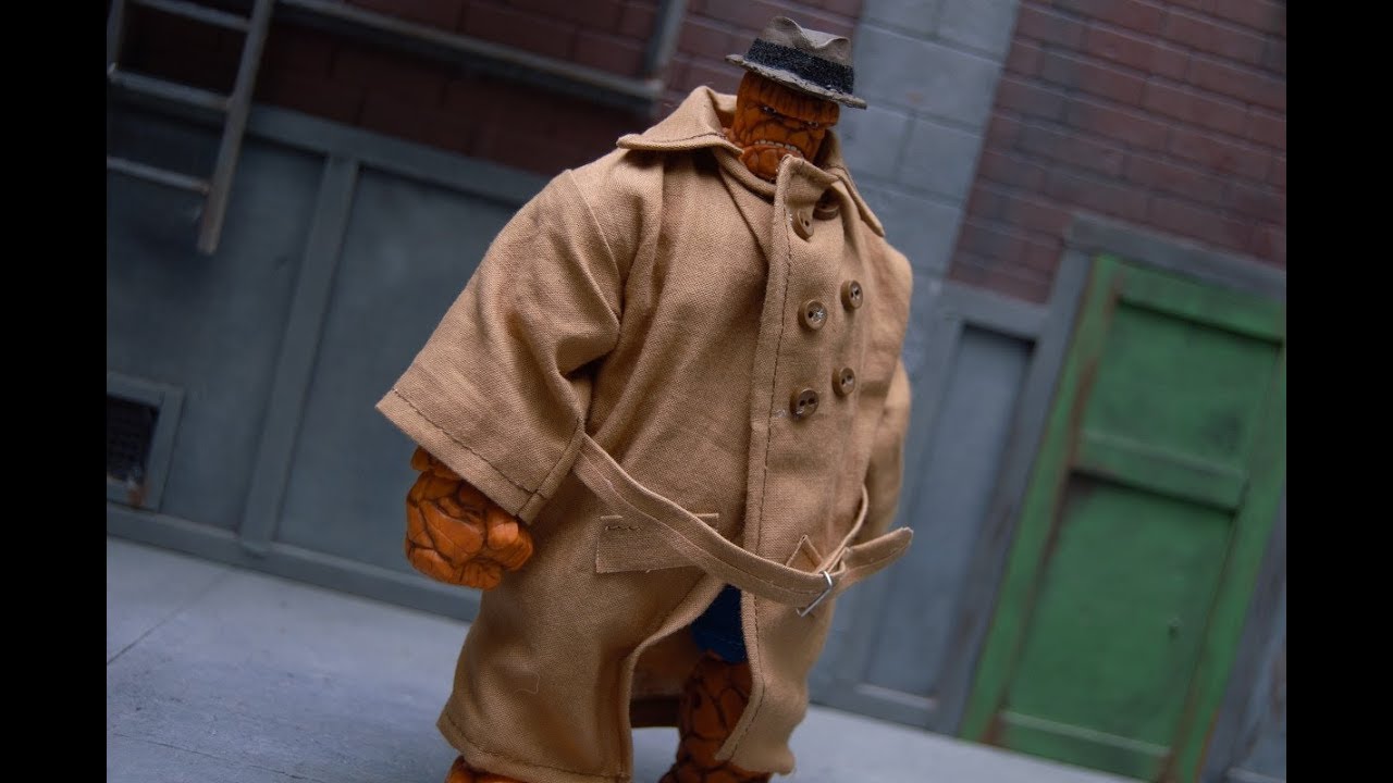 Marvel Legends Custom Coat & Hat for The Thing! Made by Harkercustoms ...