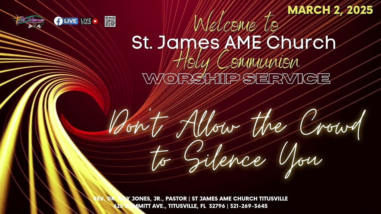 Holy Communion Worship Service 3/2/25 - YouTube