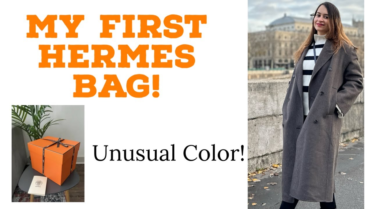 Unboxing HERMES BAG | My First Hermes Bag - YouTube