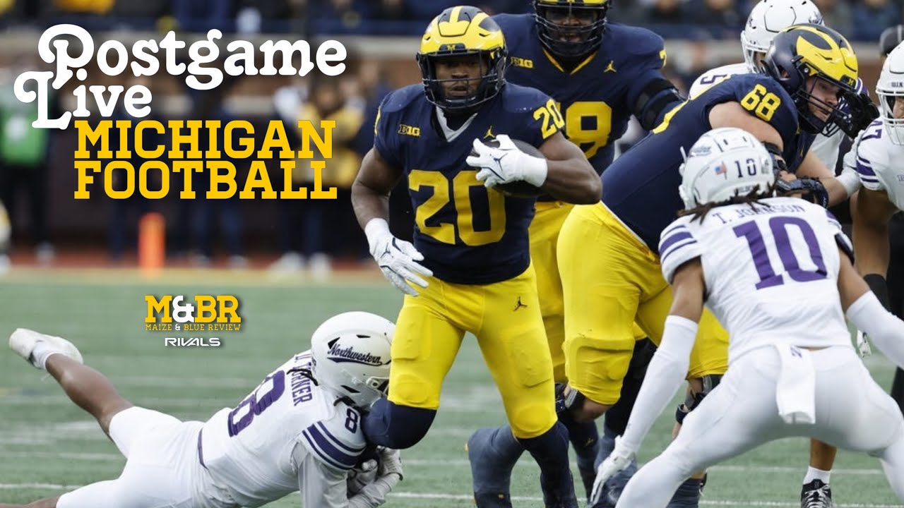 Michigan Postgame Live; Northwestern - YouTube