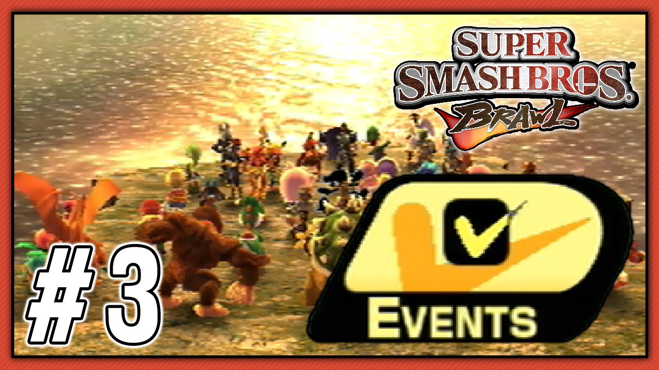 Super Smash Bros. Brawl - Event Mode | Episode 3 - YouTube