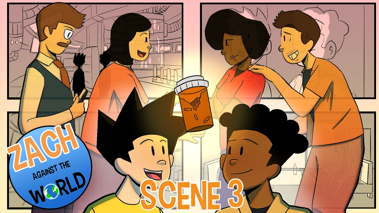 Zach Against the World Storyboard Episode 1 Scene 3 | EO Comics - YouTube