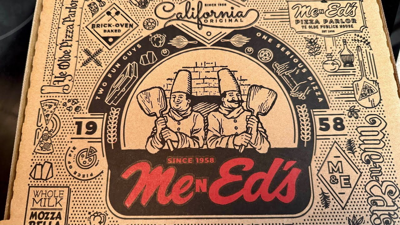 Food review. Me-n-Ed’s Pizza Parlors. #Pizza #centralcalifornia - YouTube