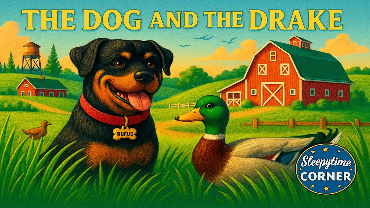 🐶 The Dog and the Drake | Brave Animal Friendship Bedtime Story for ...