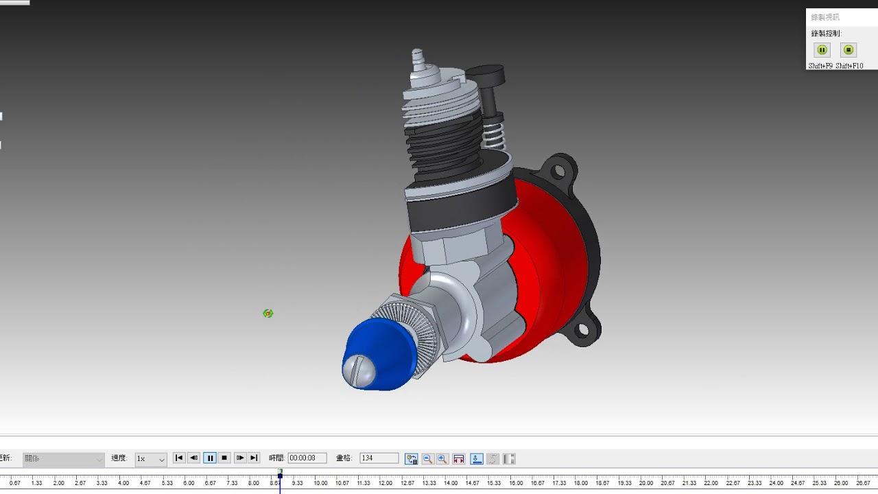 COX .049 nitro engine-2 - YouTube