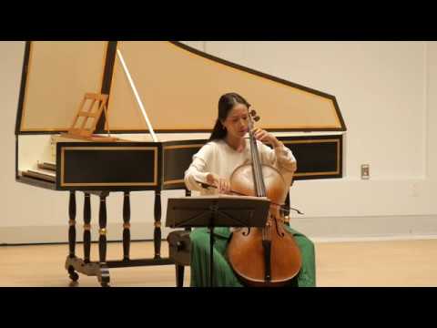 D.Gabrilelli - Ricercar No.7 for cello solo by Seungah Hong 홍승아 바로크첼로