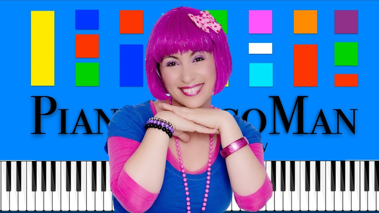 Debbie Doo & Friends - The Freeze Slow Medium 4K Piano Tutorial - YouTube