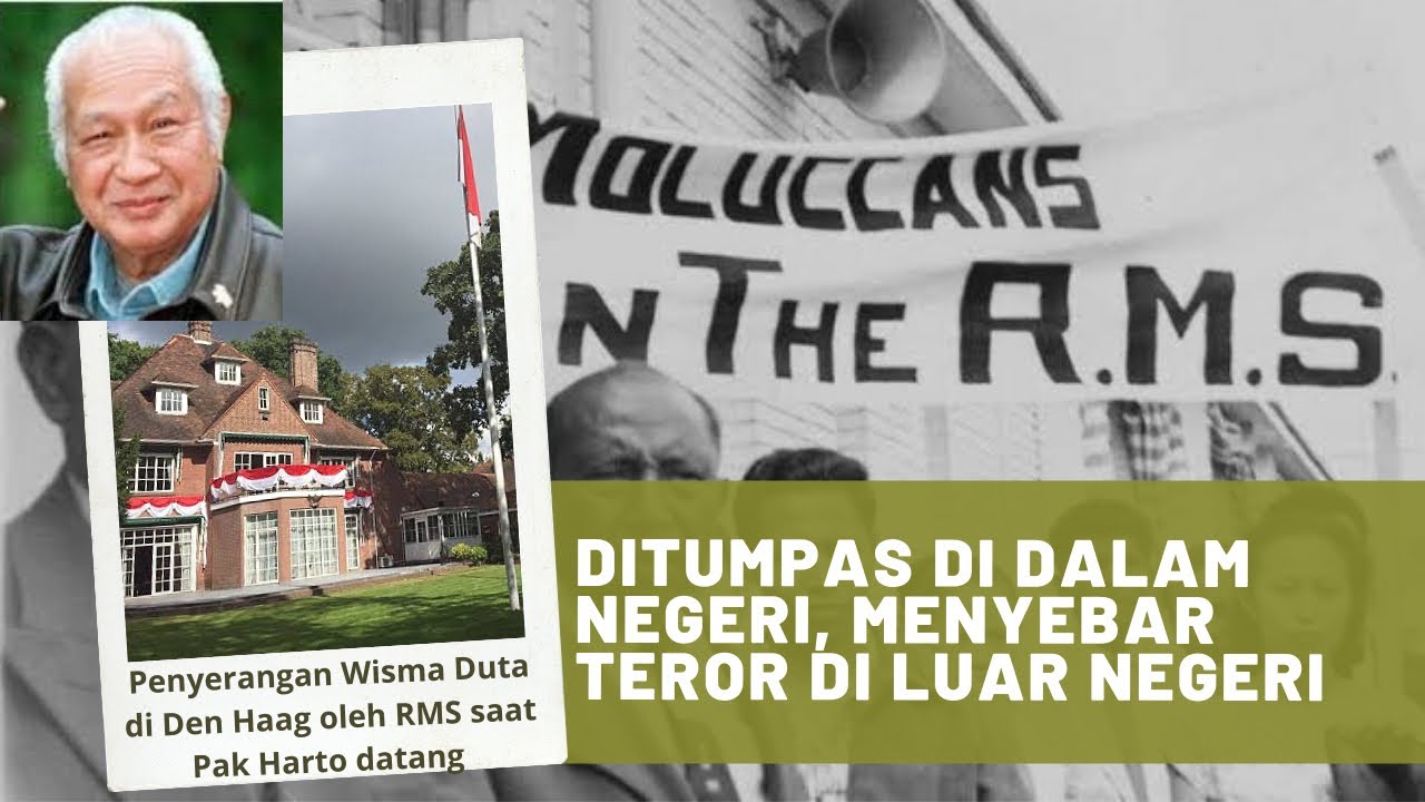 Aksi Terorisme RMS di Belanda mengancam keselamatan Pak Harto - YouTube
