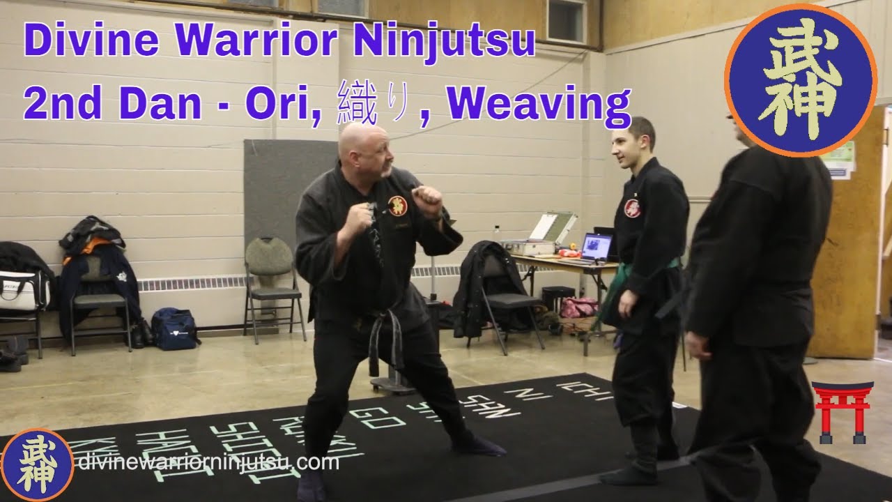 Ninjutsu, 2nd Dan - 190 - Ori, 織り, Weaving - YouTube
