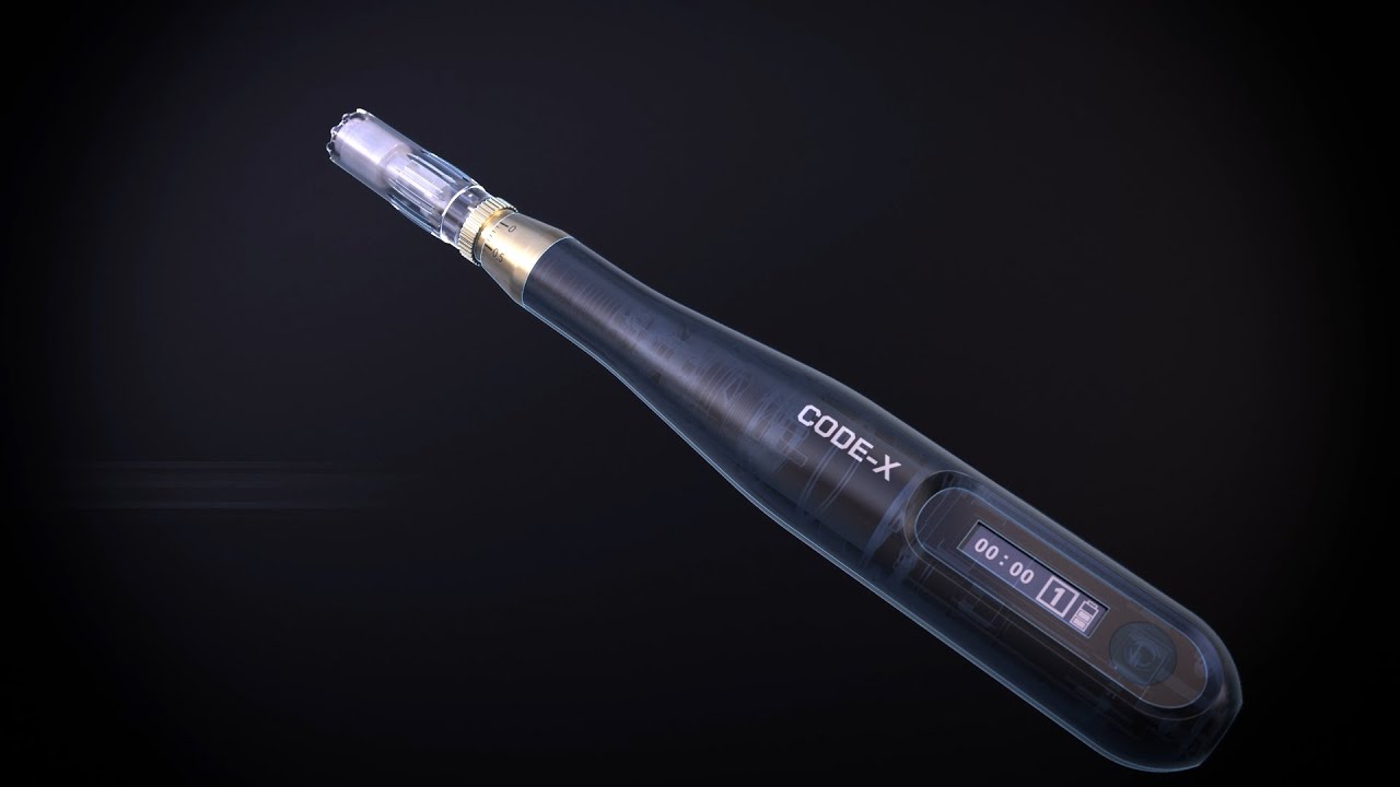 Introducing CODE-X, new wireless microneedling pen by Woorhi Mecha - YouTube