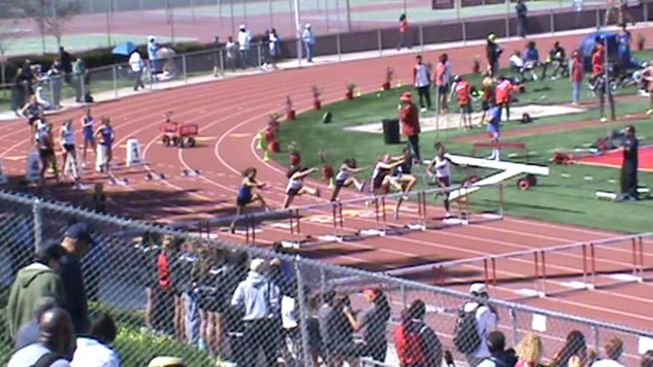 Redondo Invitational: Girls 100 Hurdles Heat 5 - YouTube