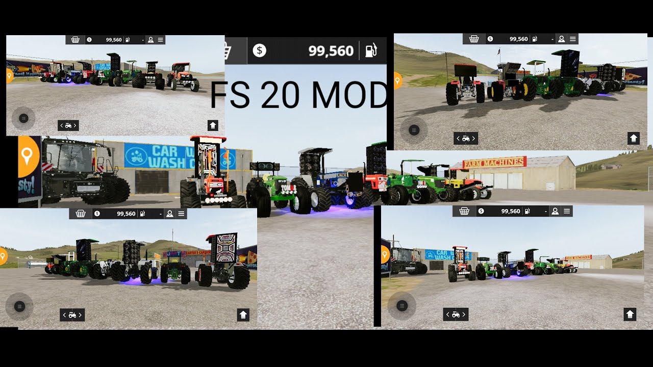 FS 20 MOD FULLY MODIFY tractor 🚜 - YouTube