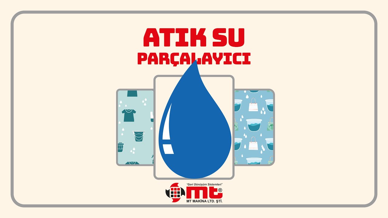 Wastewater Inline Shredder Machine | Atık Su Parçalama Makinesi - YouTube