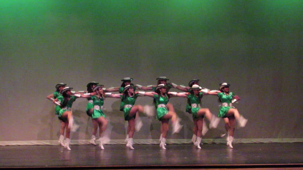 AHS Colt Kickers Spring show 2018 Colt Kickers Finale - YouTube