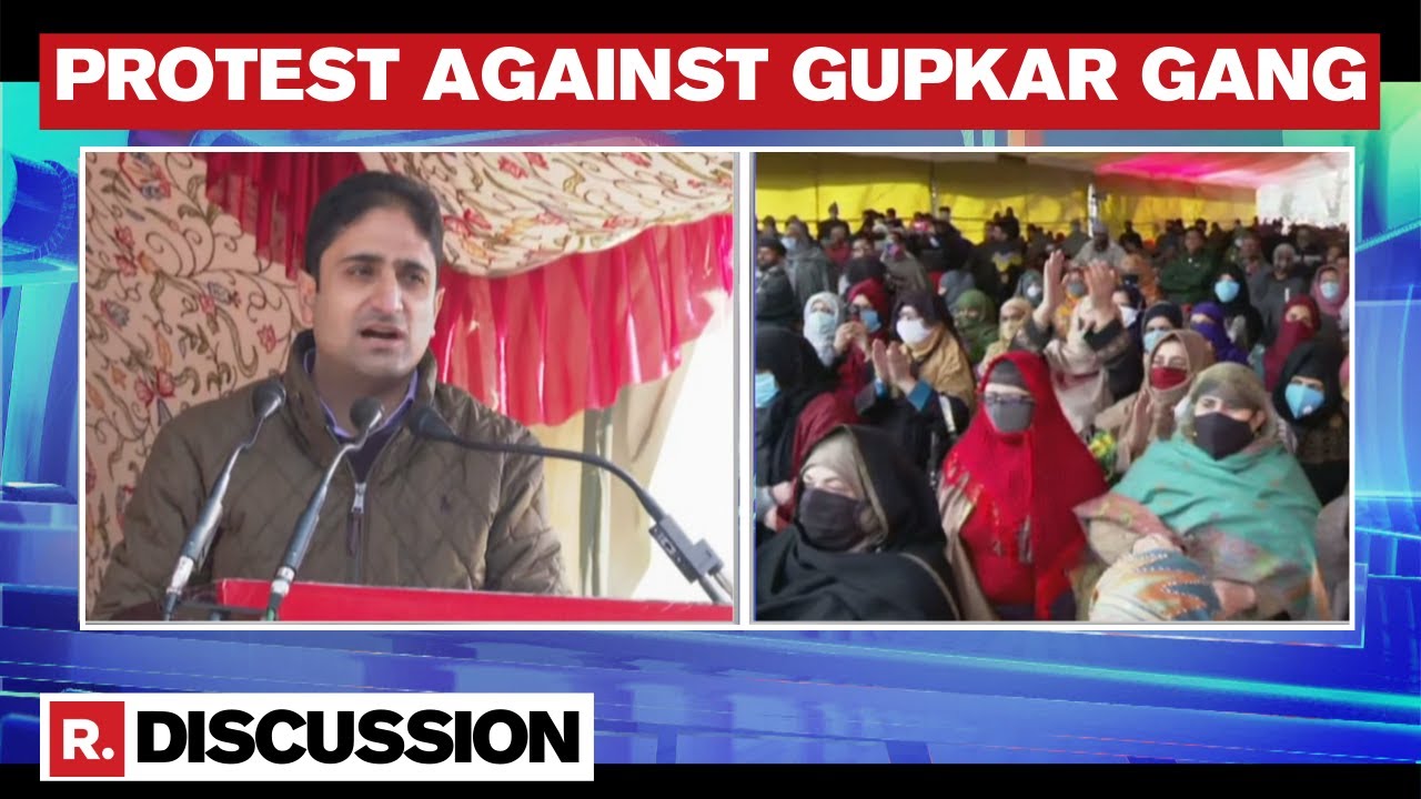 J&K: Apni Party Stages Protest Against Gupkar Alliance In Srinagar ...