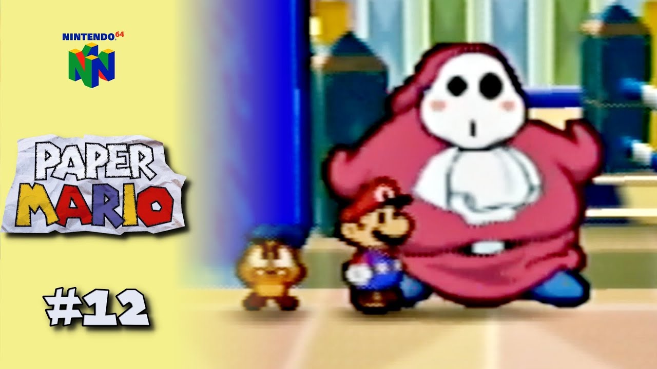 Shy Guy's Toy Box | Paper Mario | Nintendo 64 | Part 12 with Commentary ...