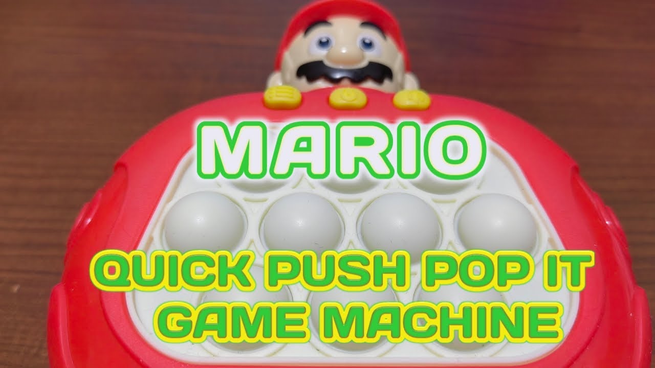 QUICK PUSH POP IT GAME MACHINE | MULTI MODE - YouTube