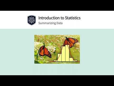 Introduction to Statistics: Summarizing Data - YouTube