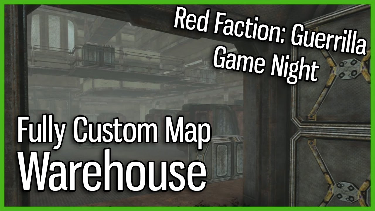 Warehouse - Interior Red Faction: Guerrilla Custom Map - YouTube