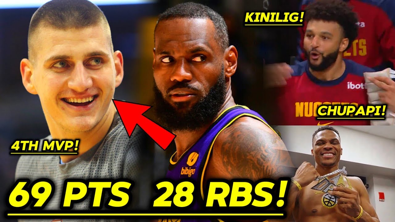BABASAGIN! ni Jokic ang MVP Records ni Lebron | KINILIG bigla si Murray ...