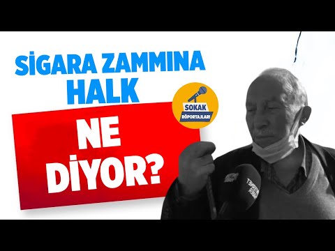 SOKAK RÖPORTAJI! SİGARA ZAMMINA HALK NE DİYOR: İÇEN BUNA KATLANACAK....