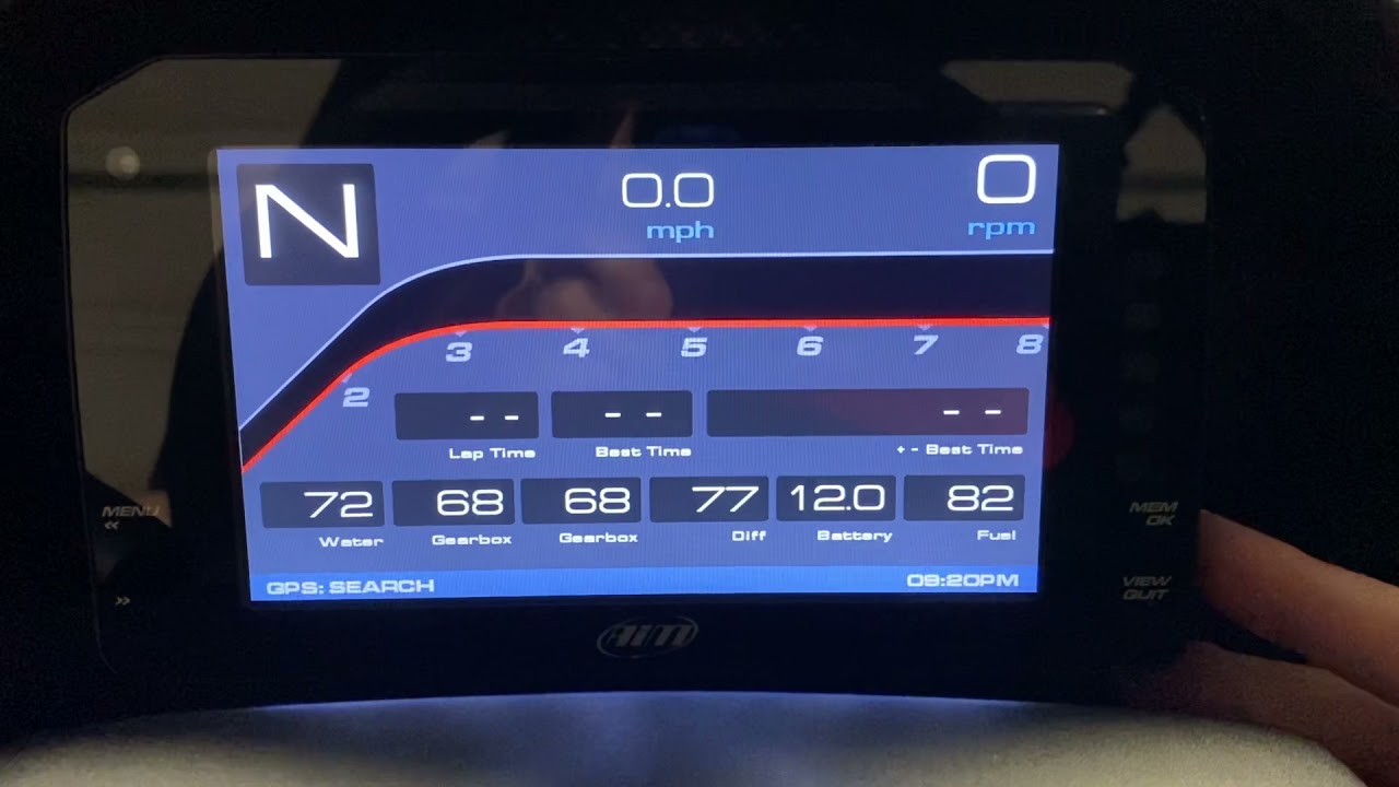 ND Miata - AiM MXP Dash Logger - YouTube