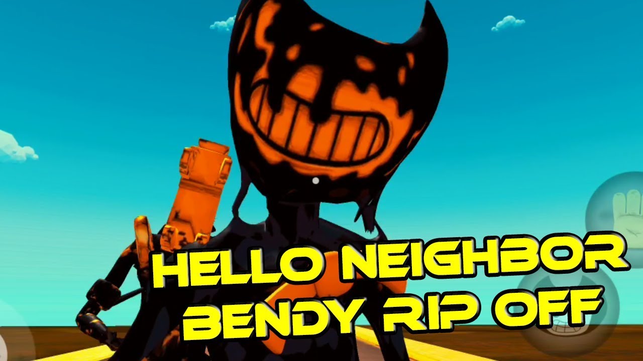 Cute Bendy And The Projectionist | Hello Neighbor Bendy Rip Off - YouTube