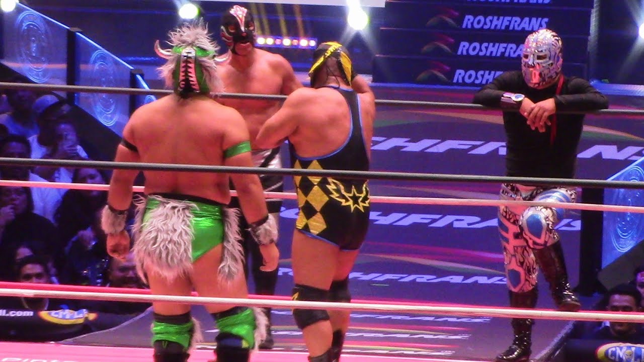 ¡Pierrothito RETA MÁSCARA VS MÁSCARA a Pequeño Olímpico, Fantasy pide ...