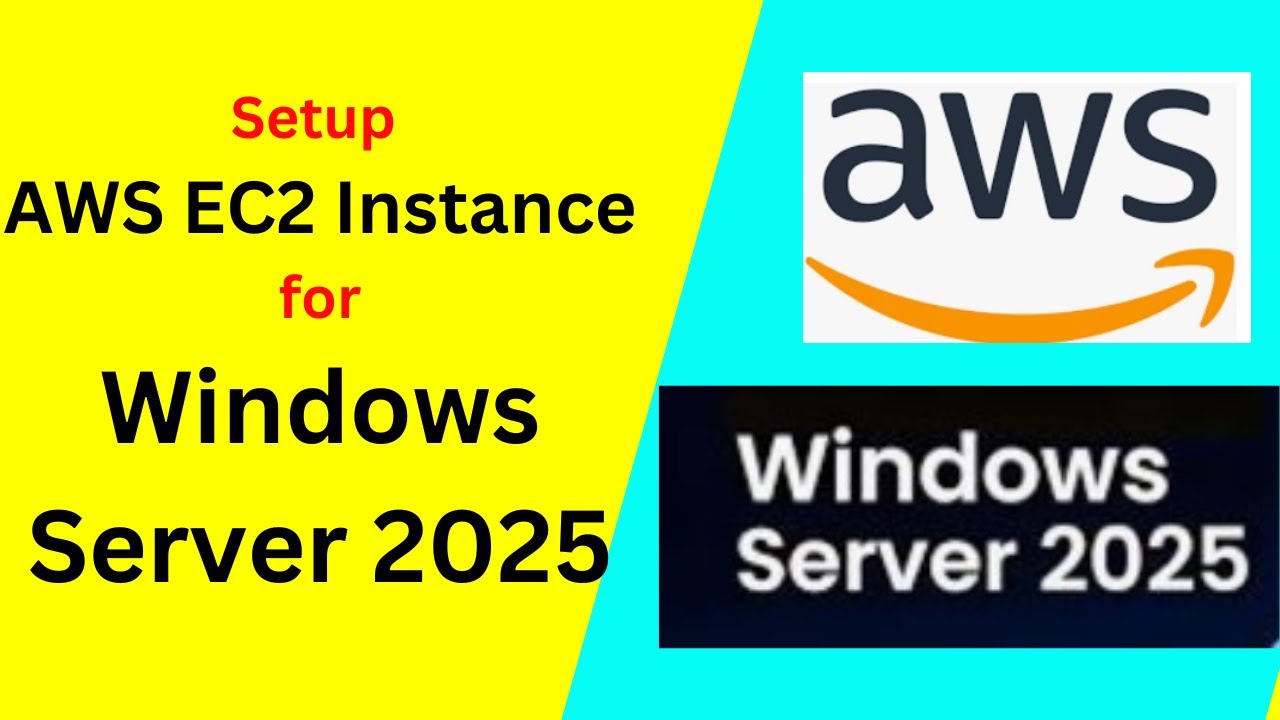 Step By Step Guide Setting Up Aws Ec2 Instance For Windows Server 2025 Aws Ec2 Windows Server