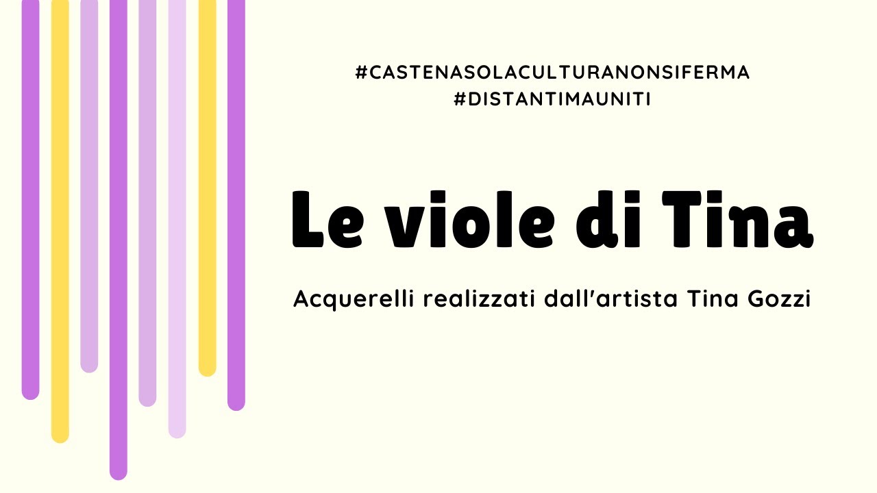 Castenaso #laculturanonsiferma - Tina Gozzi - YouTube