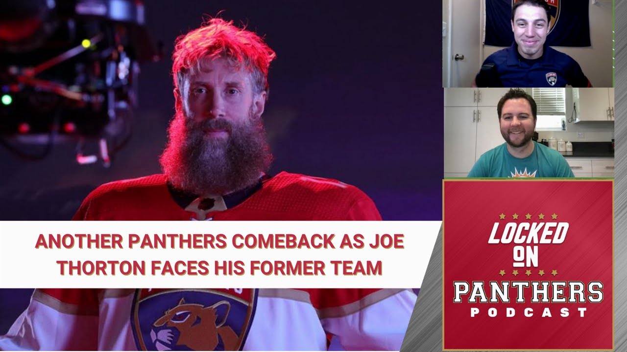 Panthers Complete Another Comeback As Joe Thorton Faces His Former Team ...