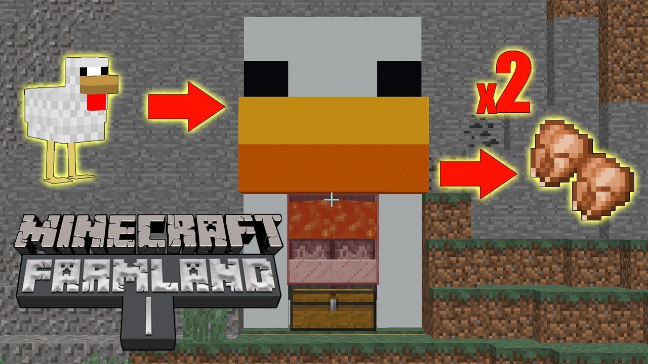 Farm di polli DOPPIA!!! / Minecraft - Farmland Ep. 1 [Tutorial ITA ...